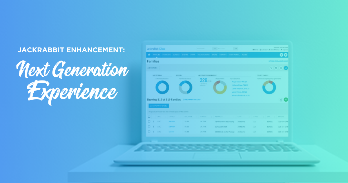 4 Features Jackrabbit Clients Love About the Next Generation Experience