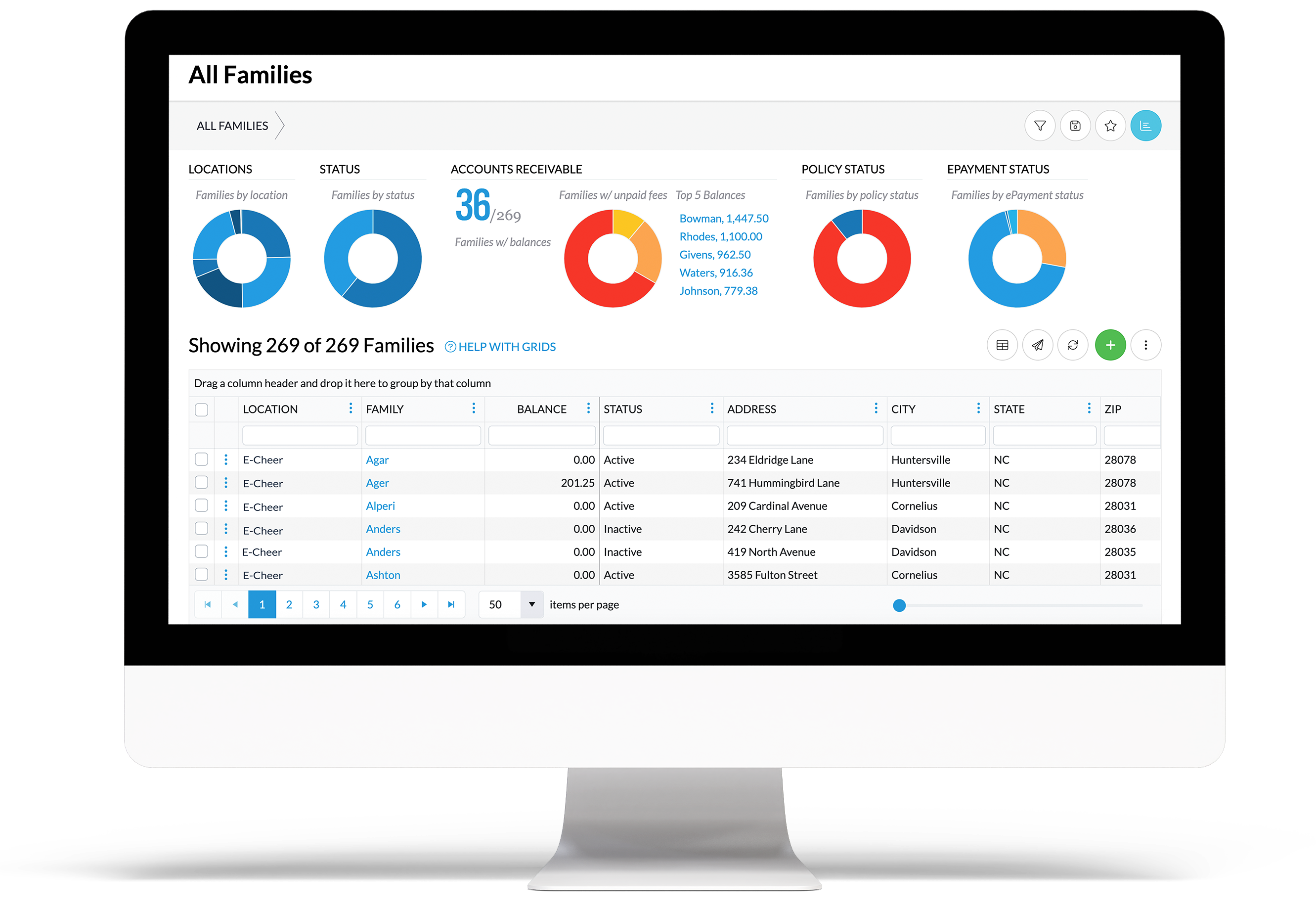 Cheerleading Management Software | Jackrabbit Class