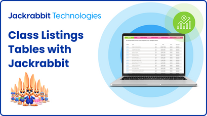 Class Listings Tables with Jackrabbit - Jackrabbit Class