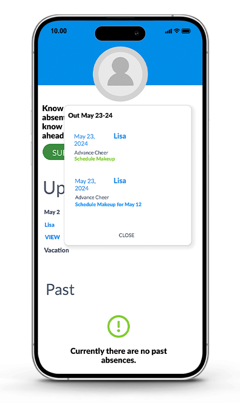 Class Management Software | Makeups, Attendance, Skill Tracking