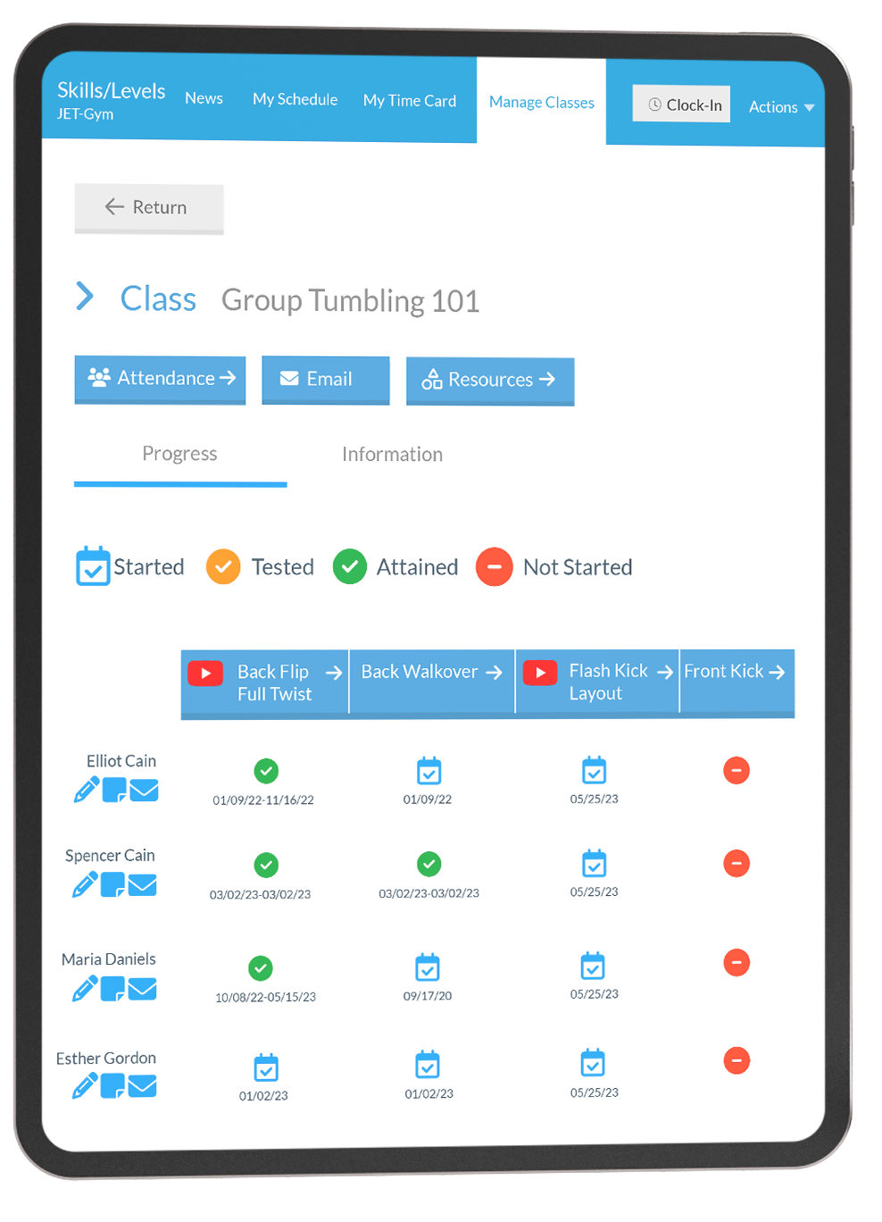 Student Skill Tracking | Progression and Achievement Reporting