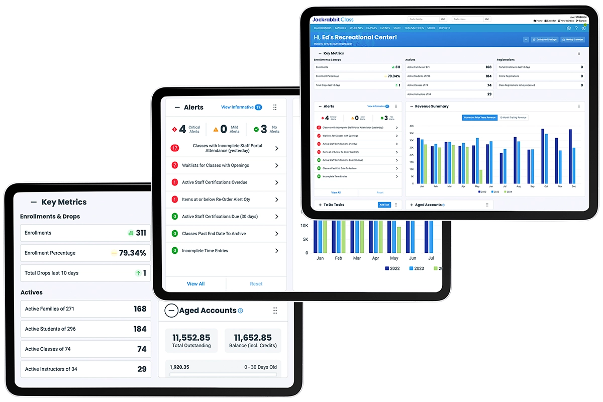 Jackrabbit Class Management Software Features | Full Control